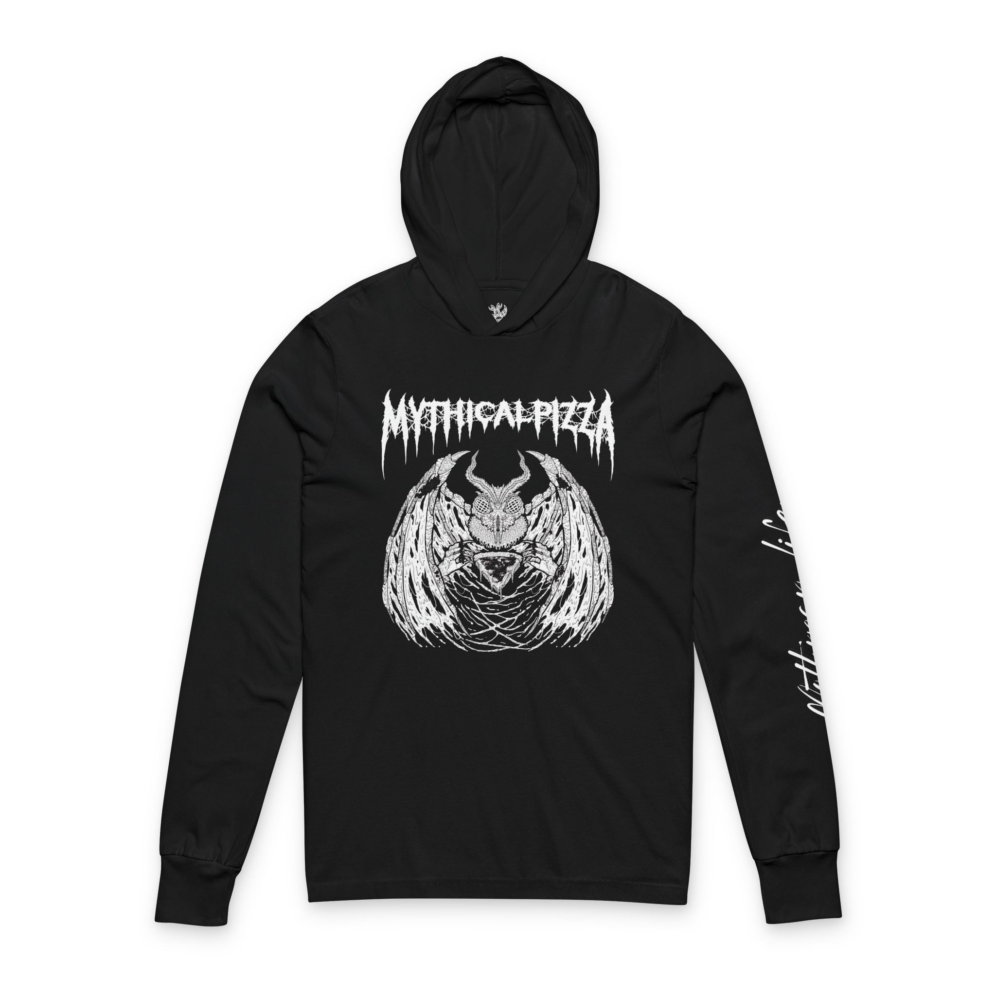 Metal Mothman Hoodie – Mothman.Life